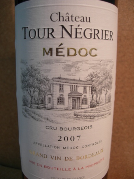 2007 Château Tour Négrier, France, Bordeaux, Médoc - CellarTracker