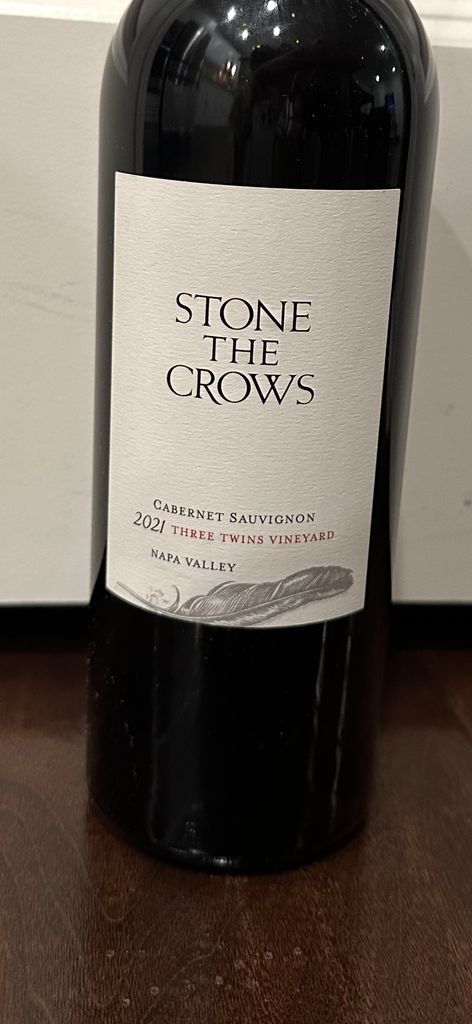 2023 Stone the Crows Cabernet Sauvignon Three Twins Vineyard, USA ...