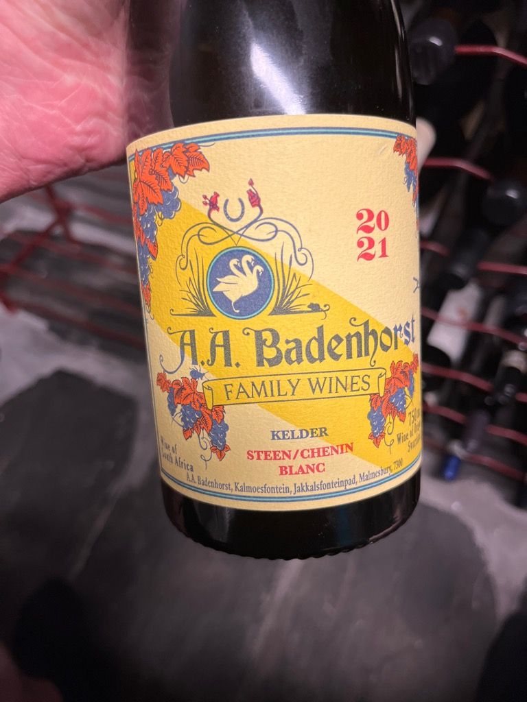2021 Badenhorst Family Wines Chenin Blanc Steen Skool, South Africa ...