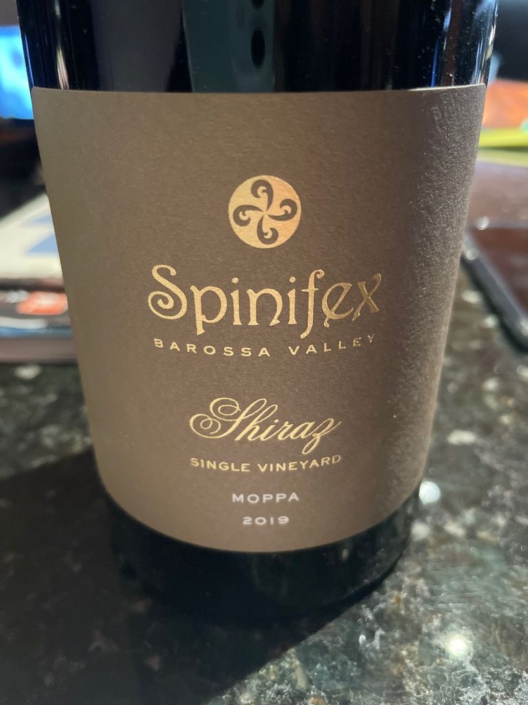 2022 Spinifex Shiraz Moppa Vineyard, Australia, South Australia ...