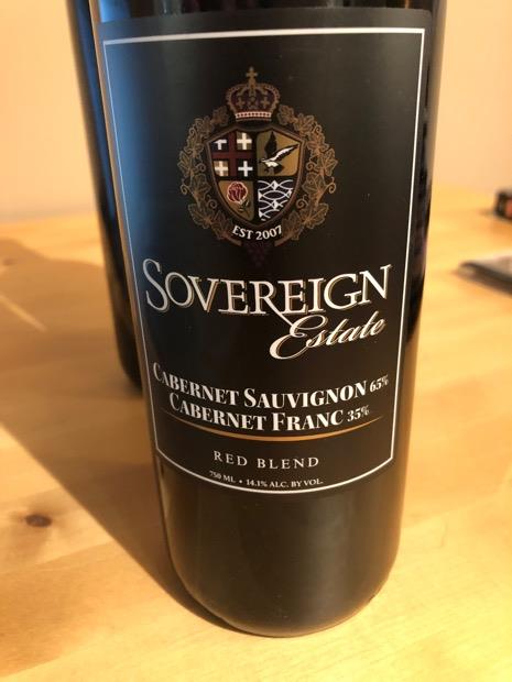 2013 Sovereign Estate Cabernet Franc, USA, Minnesota - CellarTracker
