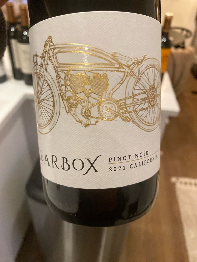 2021 GearBox Pinot Noir, USA, American - CellarTracker