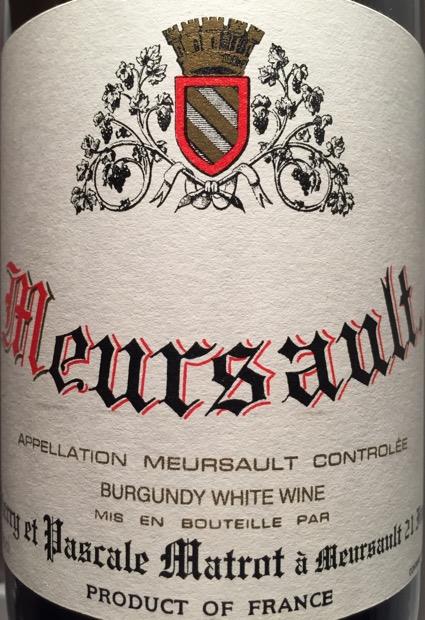 2005 Domaine Matrot Meursault, France, Burgundy, Côte de Beaune ...