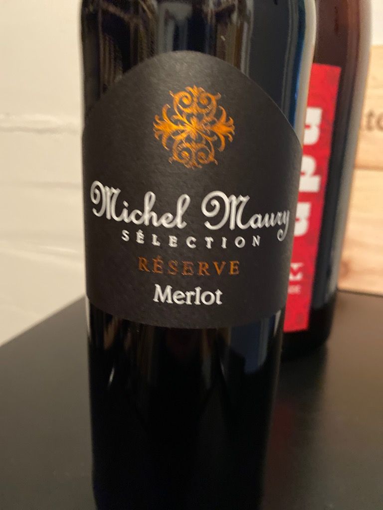 2021 Michel Maury Merlot Selection Reserve, France, Languedoc ...