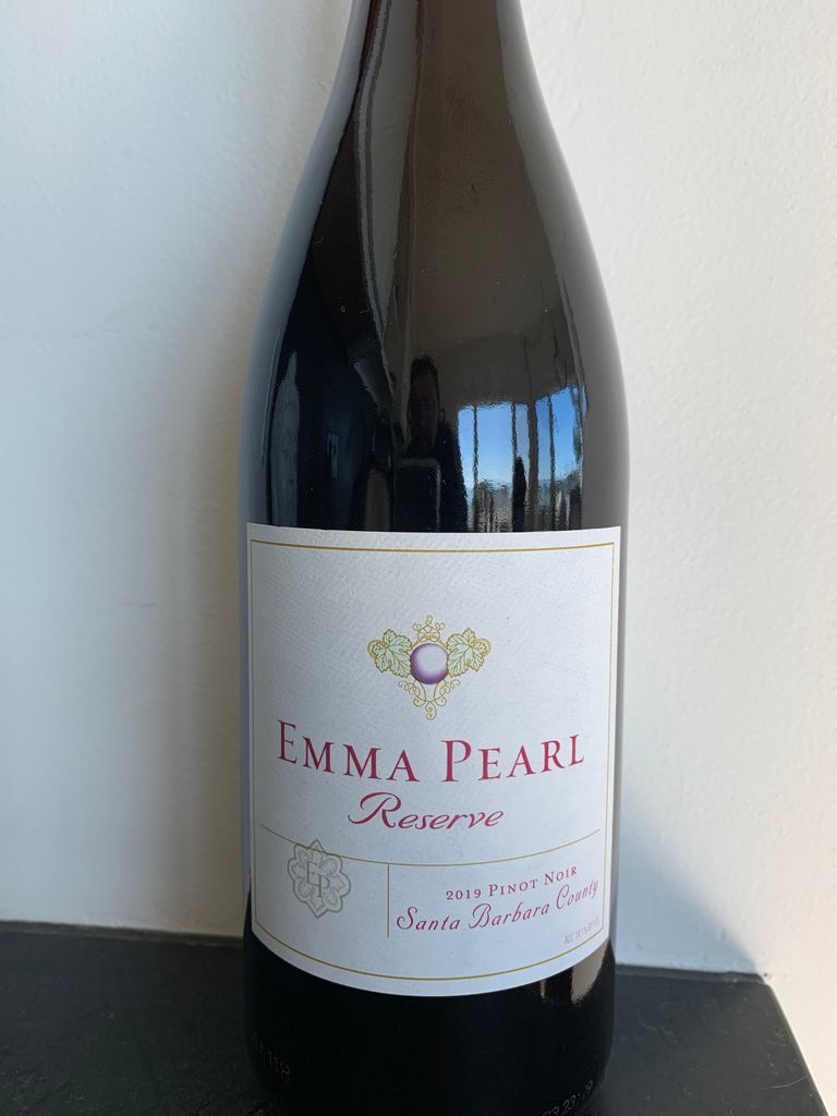 2019 Emma Pearl Pinot Noir Reserve, USA, California, Central Coast ...