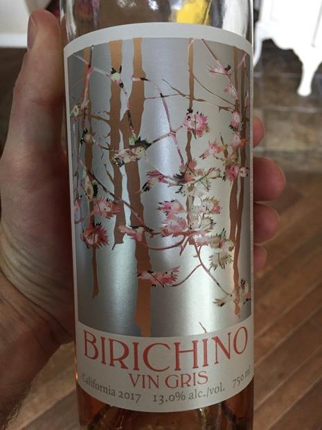 2017 Birichino Vin Gris, USA, California - CellarTracker