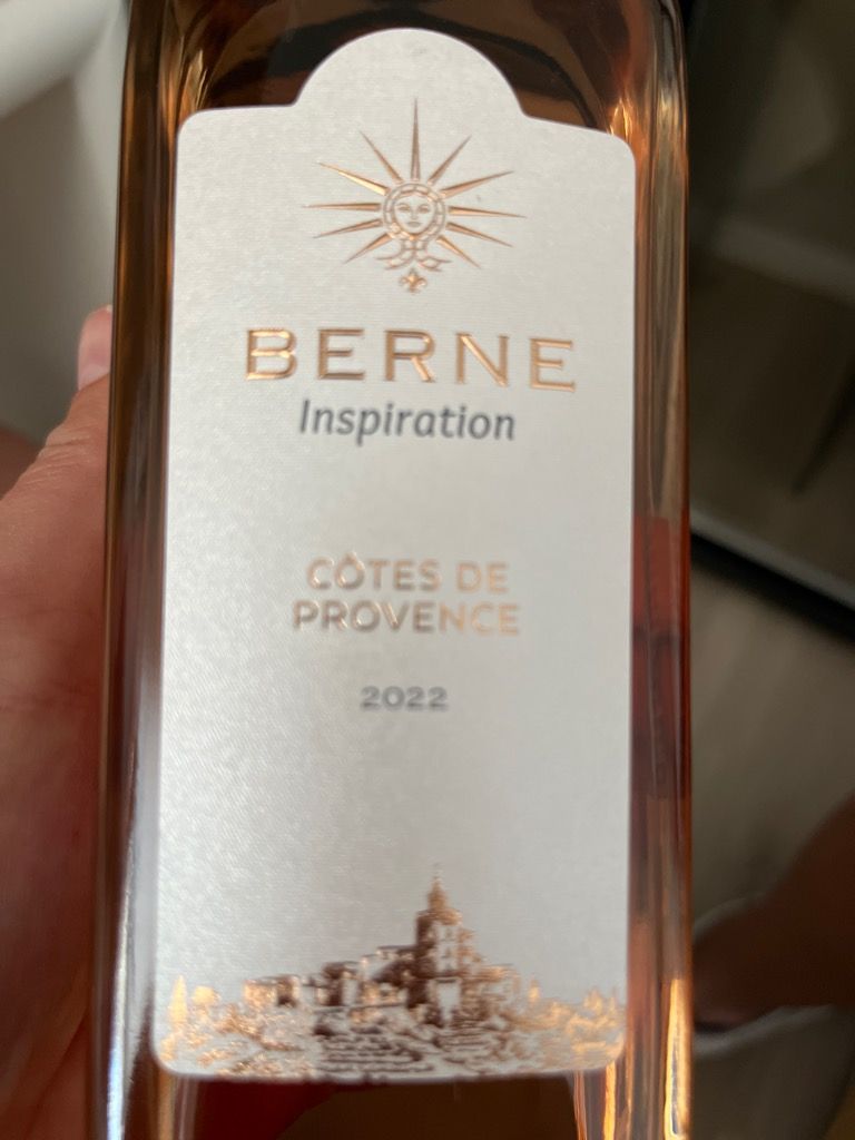 2022 Château de Berne Rosé Inspiration, France, Provence, Côtes de ...
