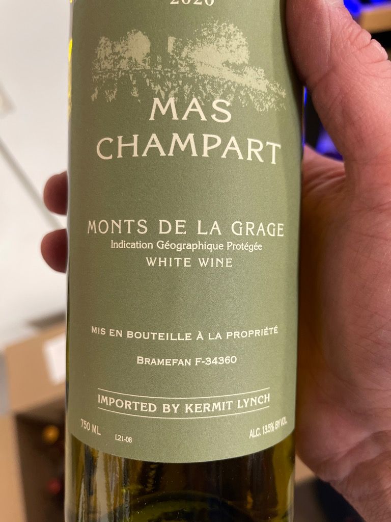 2020 Mas Champart Saint-Chinian, France, Languedoc Roussillon ...
