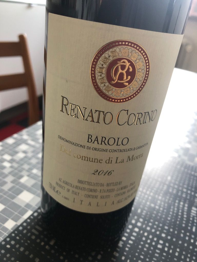 2016 Renato Corino Barolo del comune di La Morra, Italy, Piedmont, Langhe, Barolo - CellarTracker