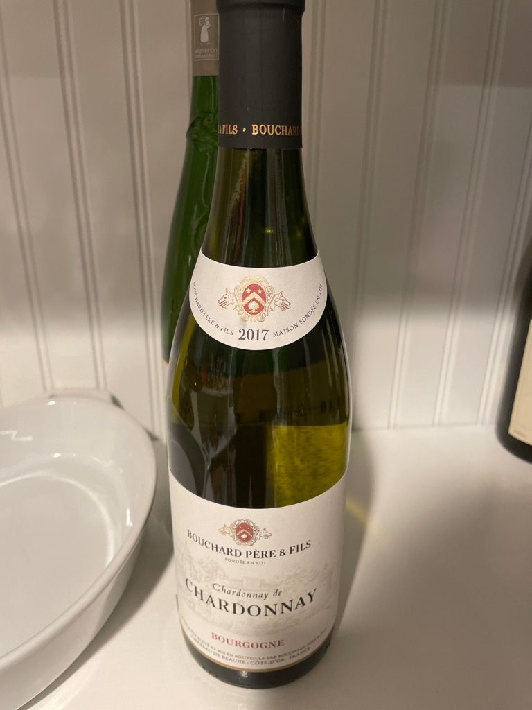2017 Bouchard Père et Fils Chardonnay Bourgogne Blanc, France, Burgundy ...