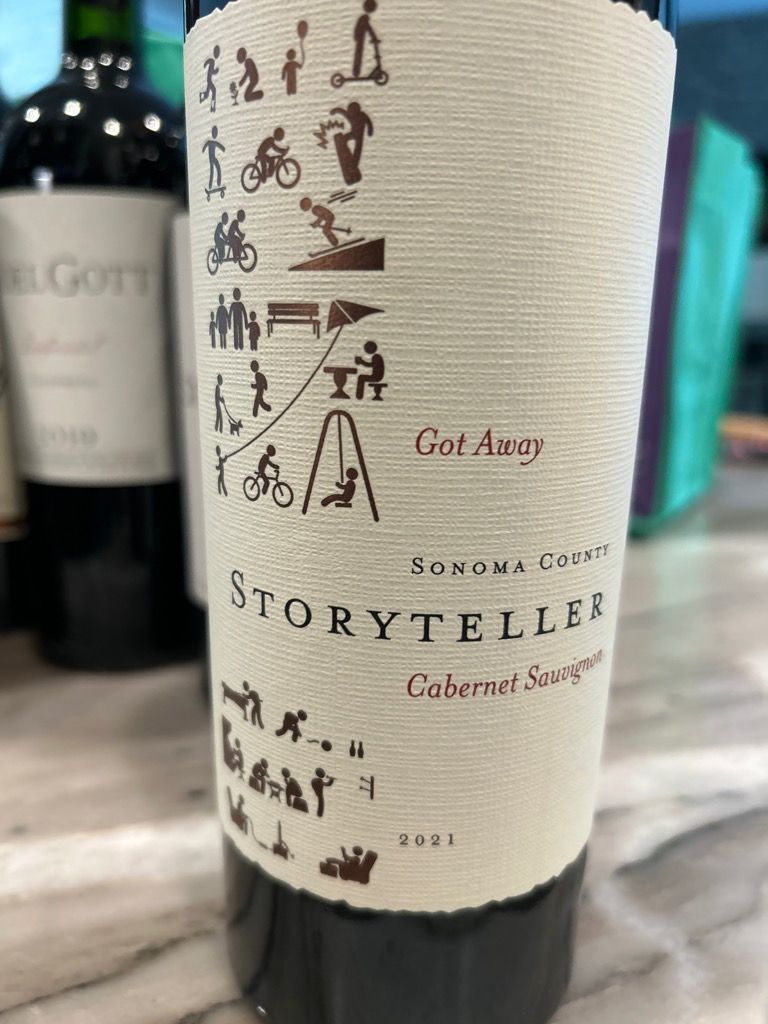2021 Storyteller Winery Cabernet Sauvignon Got Away, USA, California ...