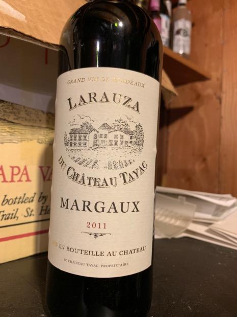 2011 Château Tayac Cuvée Larauza, France, Bordeaux, Médoc, Margaux ...