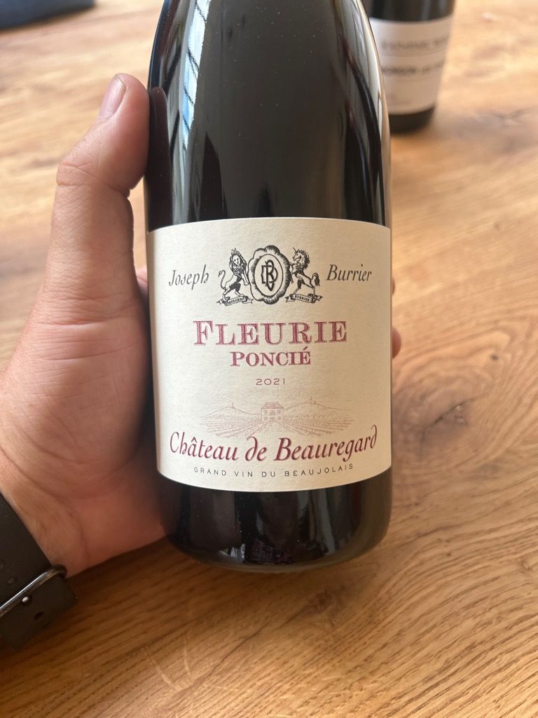 2021 Château de Beauregard (Joseph Burrier) Fleurie Poncié, France ...