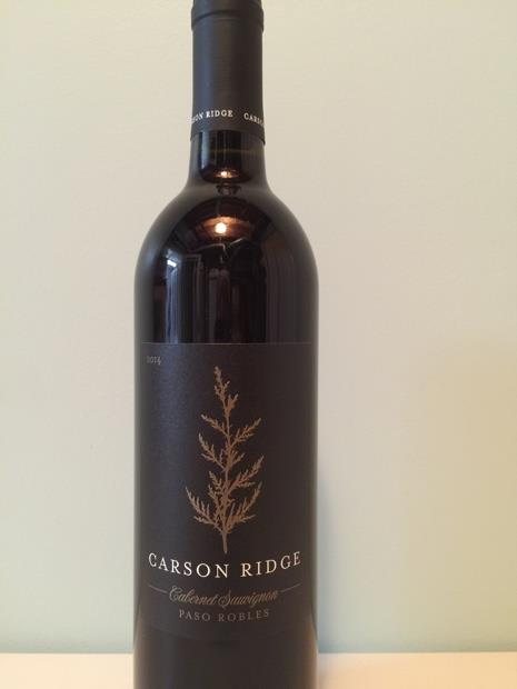 2014 Carson Ridge Cabernet Sauvignon, USA, California, Central Coast ...