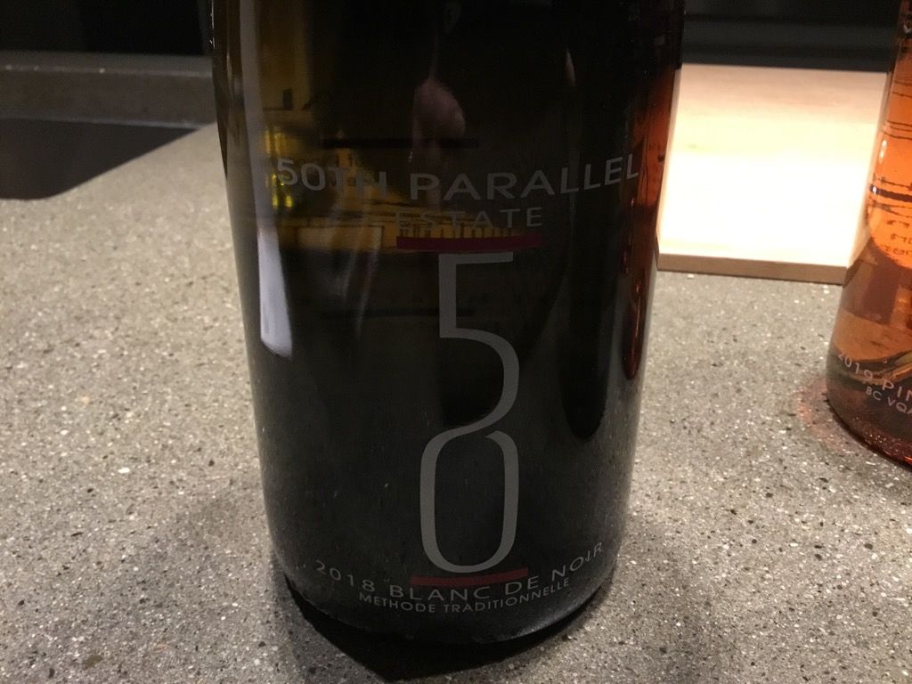 2019 50th Parallel Estate Blanc de Noir, Canada, British Columbia ...