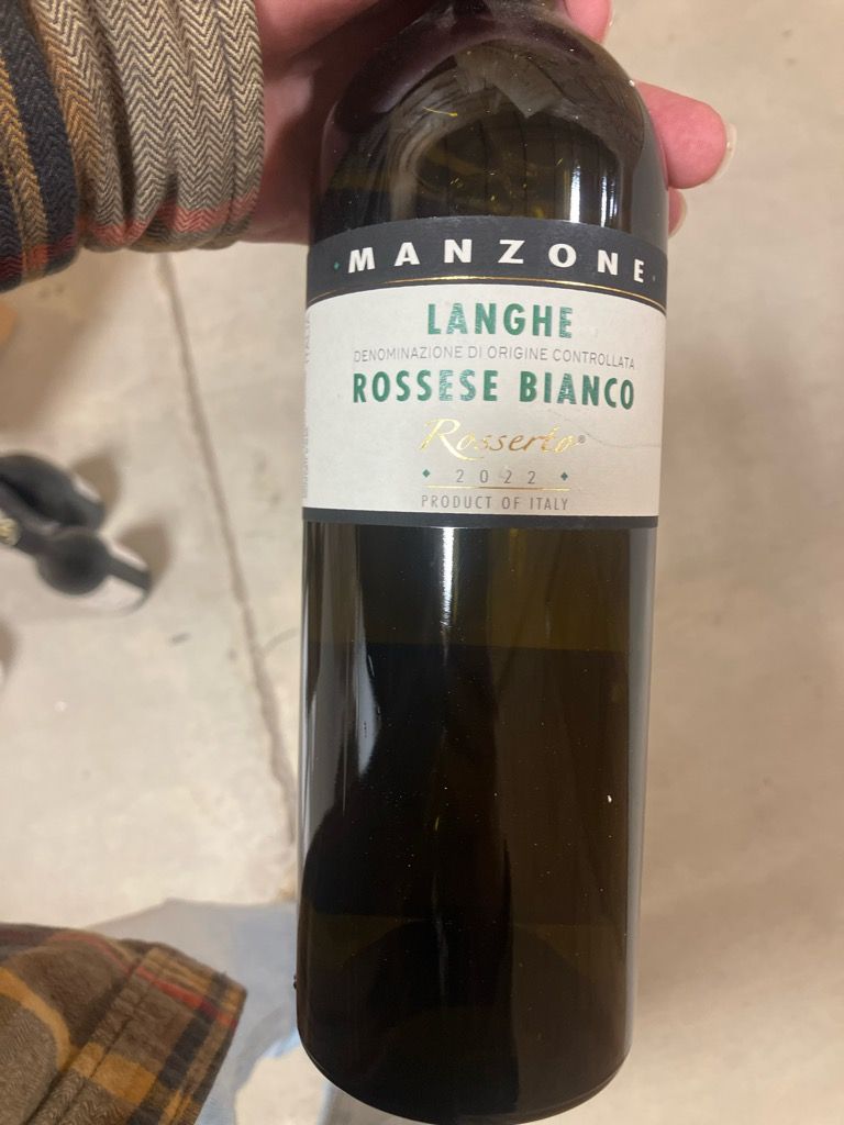2023 Giovanni Manzone Langhe Rossese Bianco Rosserto, Italy, Piedmont ...