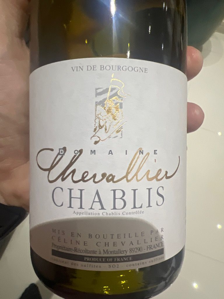 2022 Domaine Chevallier Chablis, France, Burgundy, Chablis - CellarTracker