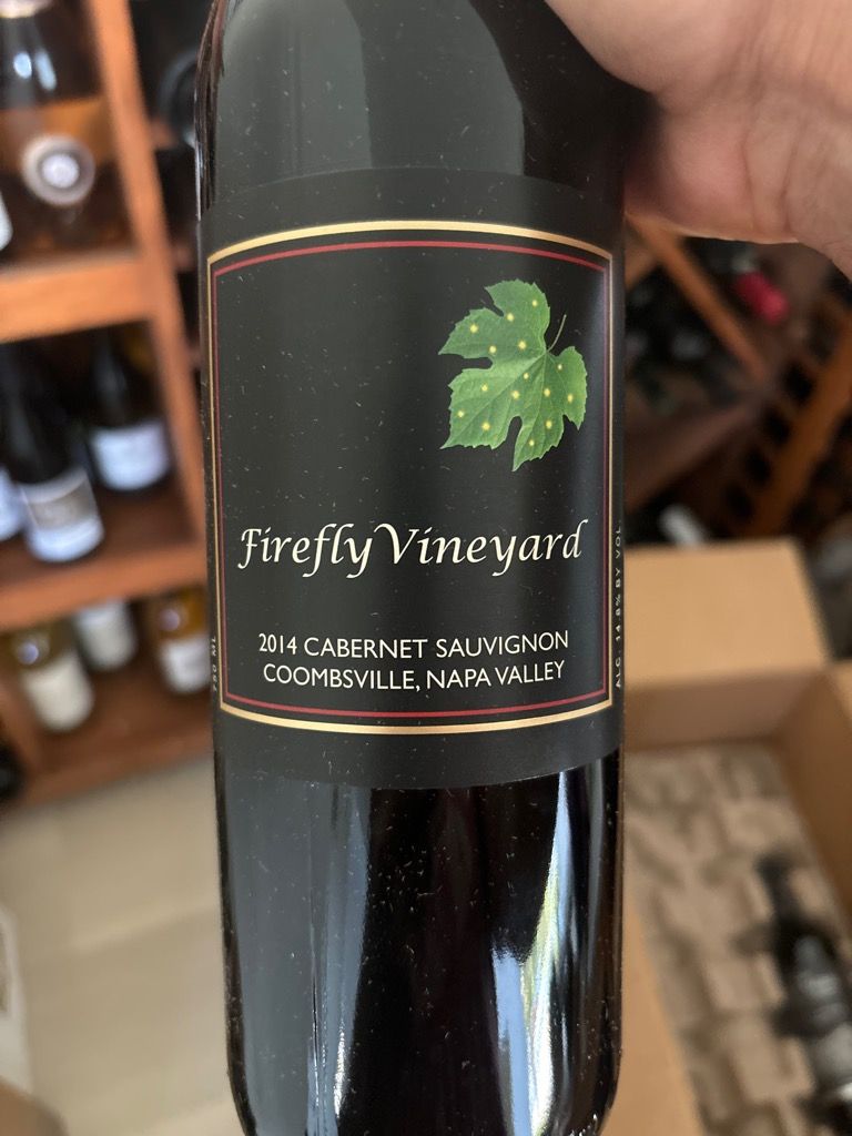 2014 Firefly Vineyard Cabernet Sauvignon Stephanie, USA, California ...