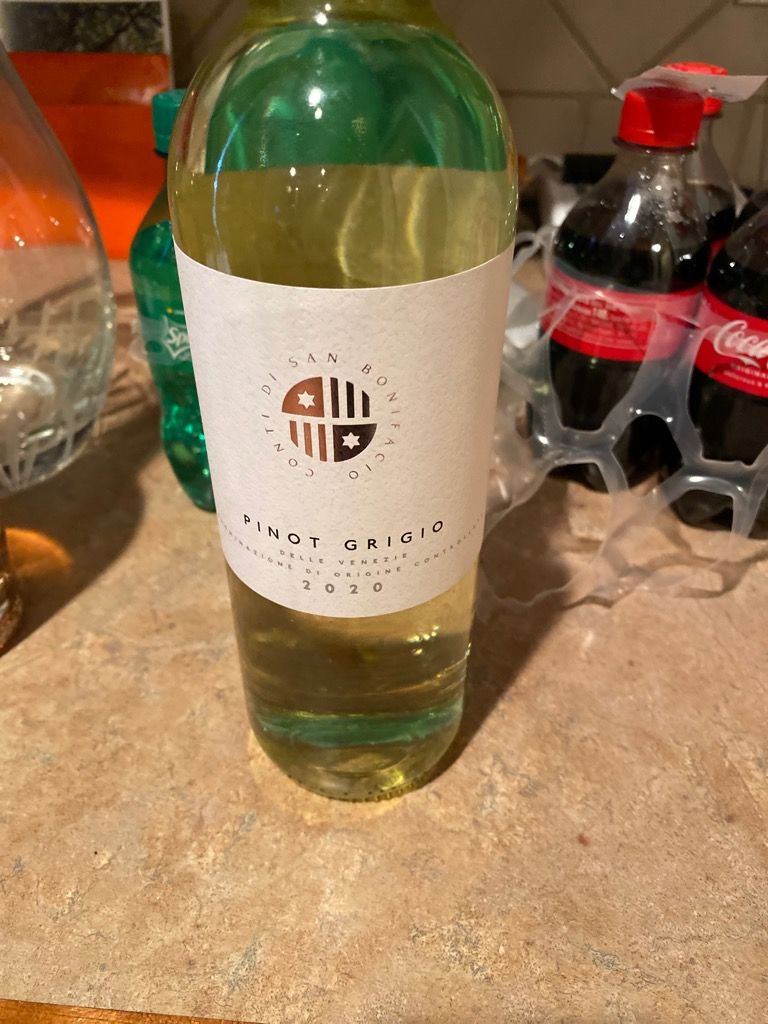 2019 Conti di San Bonifacio Pinot Grigio, Italy, Veneto, Veneto IGT ...