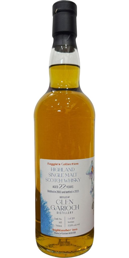 2003 Glen Garioch 22 Year Old Highlander Inn Maggie's Collection (TWL ...