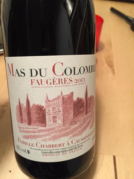 2012 Mas du Colombel Faugères, France, Languedoc Roussillon, Languedoc ...