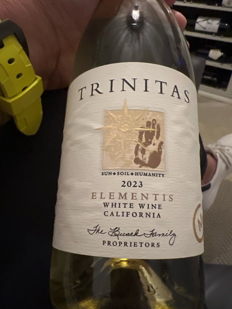 2023 Trinitas Elementis White, USA, California, Central Valley, Lodi ...