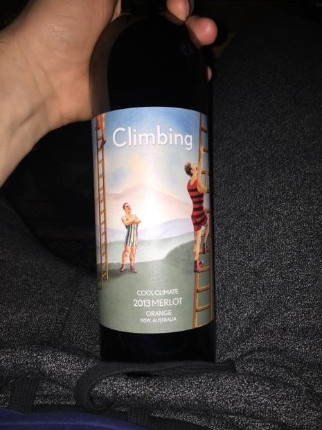 2012 Climbing Wines Merlot, Australia, New South Wales, Central Ranges ...