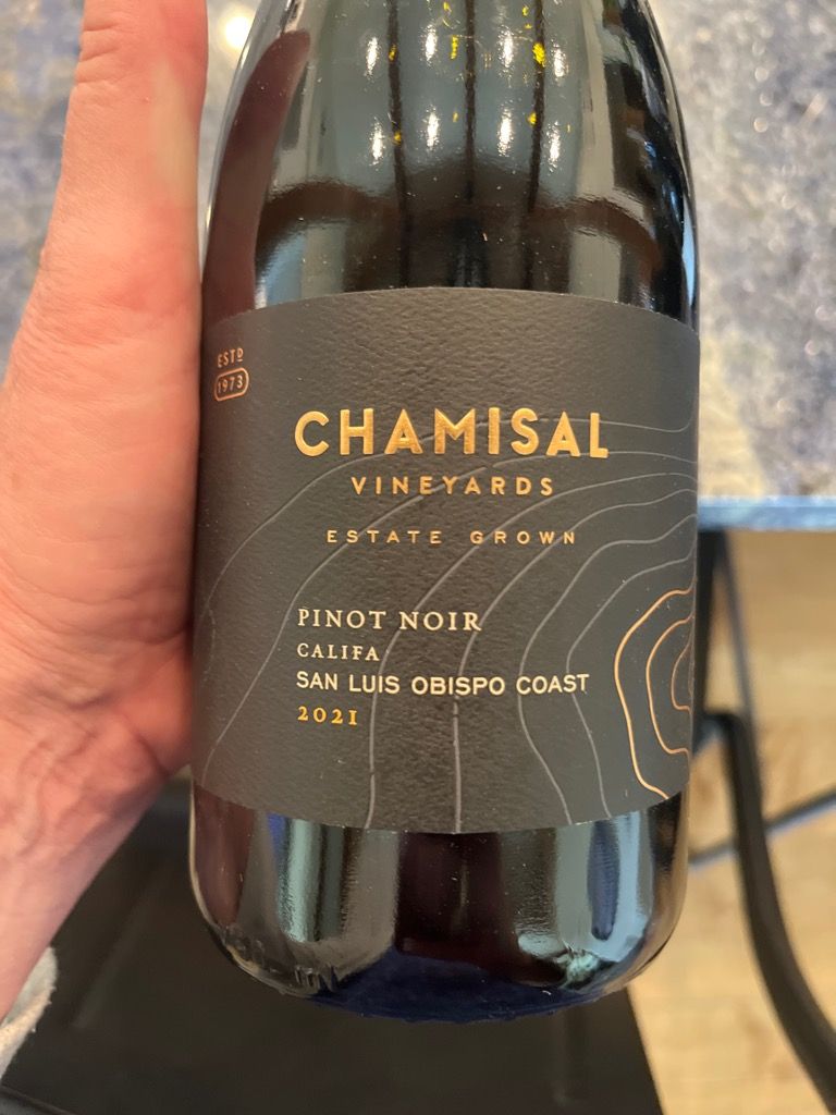 2021 Chamisal Vineyards Pinot Noir Califa, USA, California, Central ...