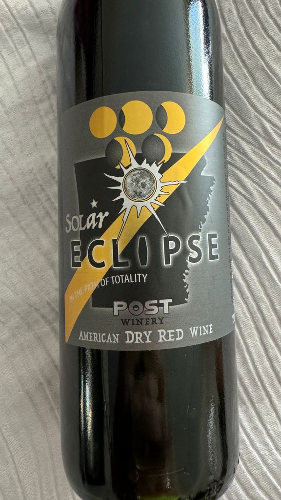 NV Post Winery Solar Eclipse, USA, Arkansas - CellarTracker