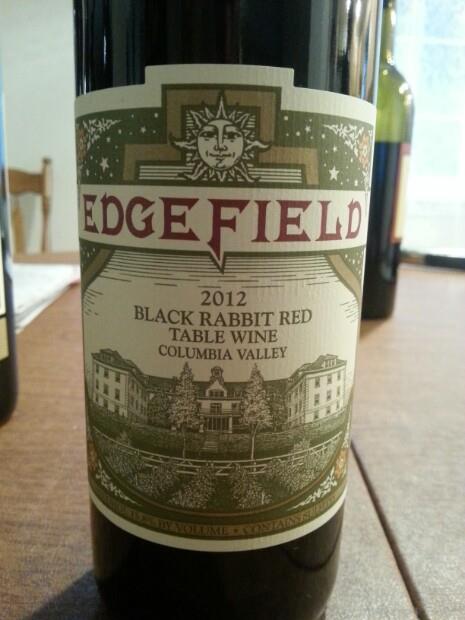 2012 Edgefield Winery Black Rabbit Red, USA, Oregon/Washington ...