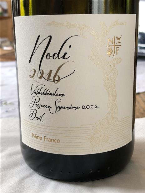 2016 Nino Franco Valdobbiadene Prosecco Superiore Nodi, Italy, Veneto ...