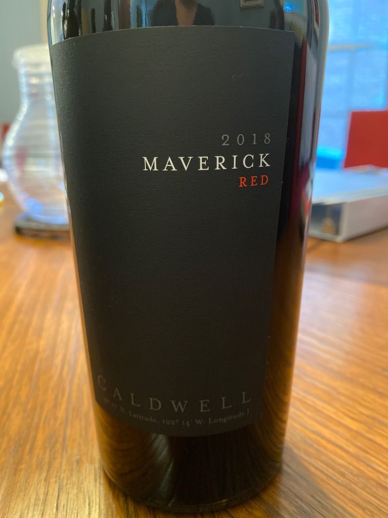 2018 Caldwell Maverick Proprietary Red Society of Smugglers, USA, California, Napa Valley ...