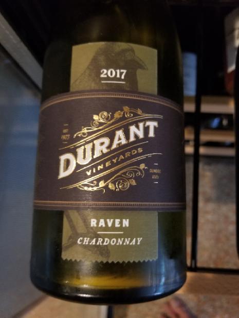 2017 Durant Vineyards Chardonnay Raven Vineyard, USA, Oregon ...