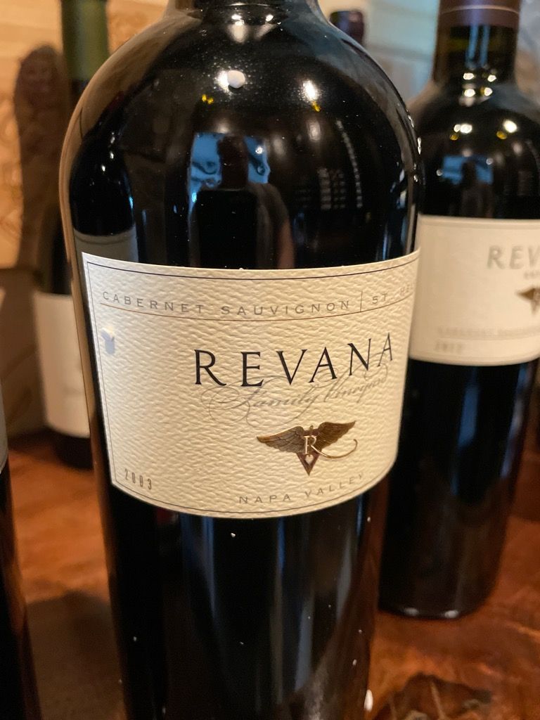 2003 Revana Cabernet Sauvignon, USA, California, Napa Valley, St ...