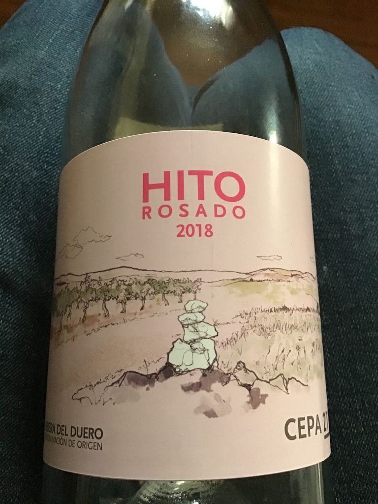 2018 Bodegas Cepa 21 Ribera del Duero Hito Rosado, Spain, Castilla y León, Ribera del Duero ...