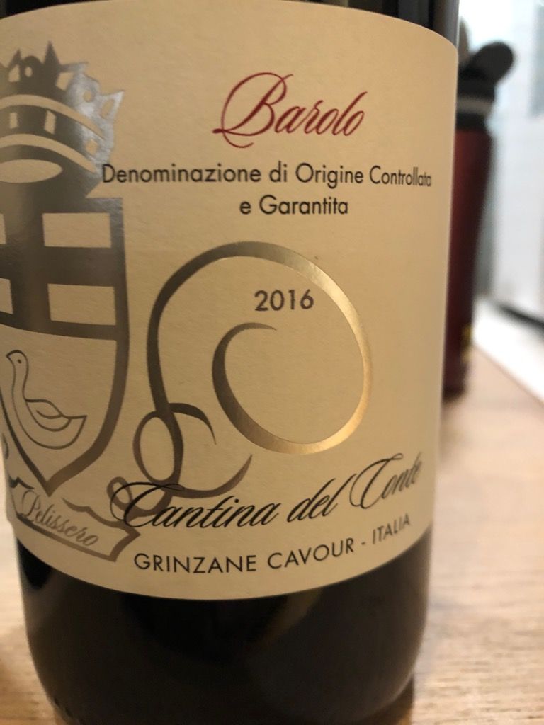 2015 Cantina del Conte Barolo, Italy, Piedmont, Langhe, Barolo ...