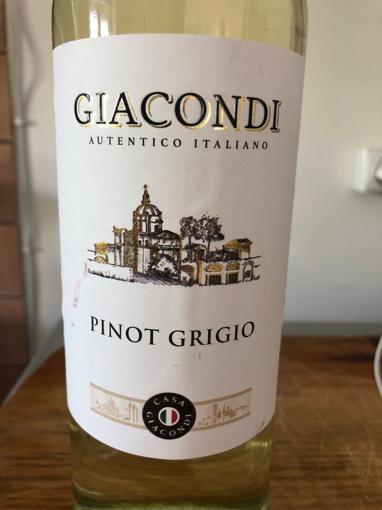 2020 Giacondi Pinot Grigio, Italy, Delle Venezie - CellarTracker