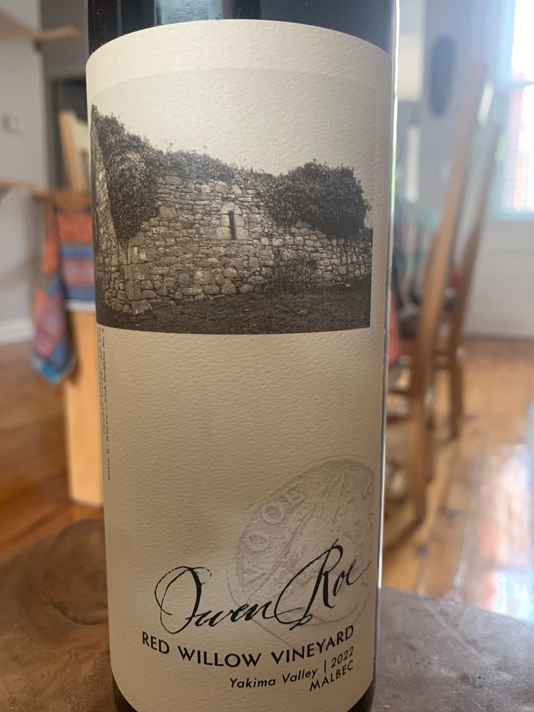 2022 Owen Roe Malbec Red Willow Vineyard, USA, Washington, Columbia ...