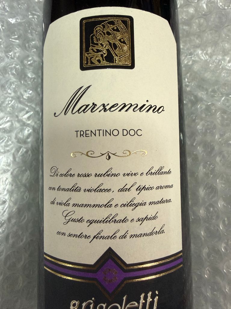 2023 Grigoletti Trentino Marzemino, Italy, Trentino-Alto Adige ...