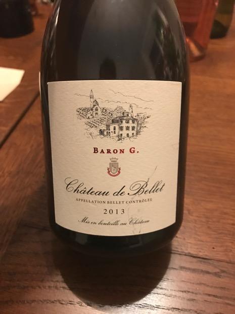 2013 Château de Bellet Bellet Cuvée Baron G., France, Provence, Bellet ...