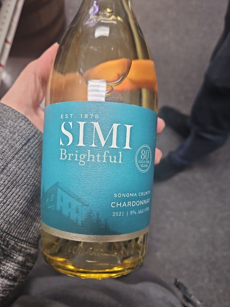 2021 Simi Chardonnay Brightful Low Alcohol, USA, California, Sonoma ...