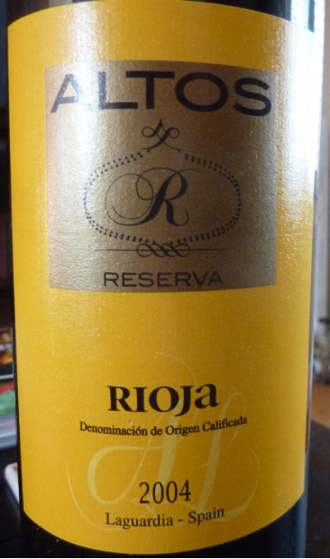 2005 Altos de Rioja Rioja Altos R Reserva, Spain, La Rioja, Rioja ...
