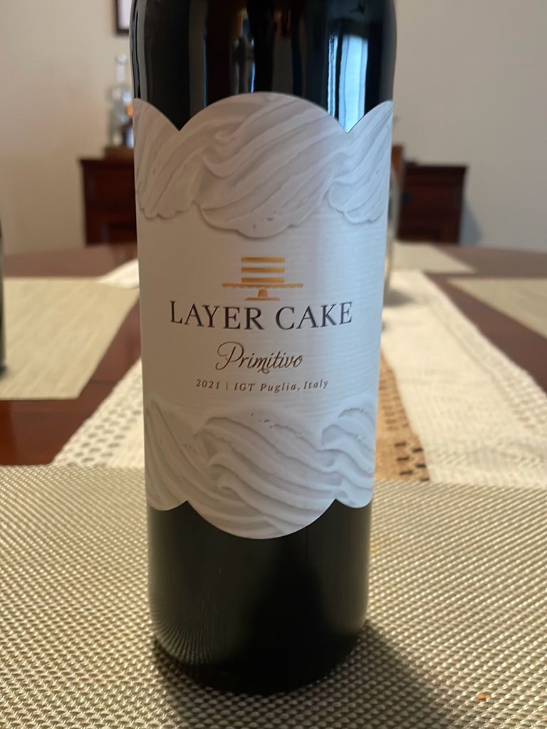 2021 Layer Cake Primitivo, Italy, Puglia, Puglia IGT - CellarTracker