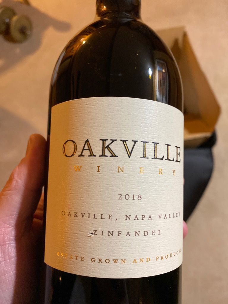 2018 Oakville Winery Zinfandel, USA, California, Napa Valley, Oakville ...