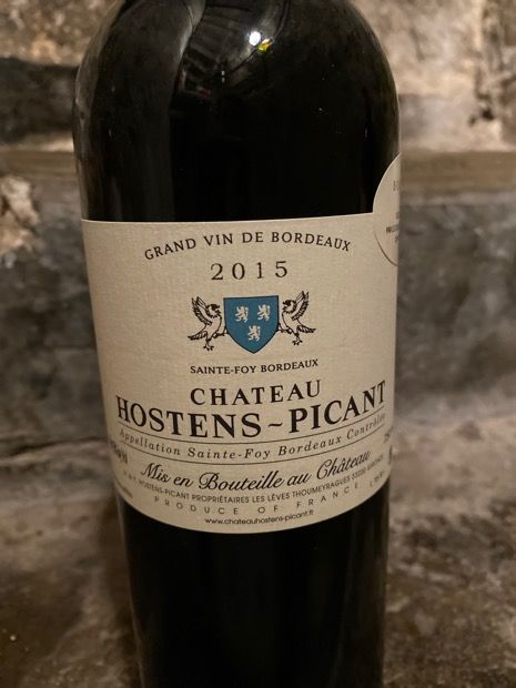 2015 Château Hostens-Picant, France, Bordeaux, Entre-Deux-Mers, Sainte ...