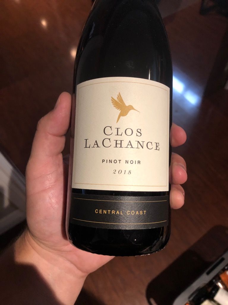 2018 Clos LaChance Pinot Noir Erwin, USA, California, Santa Cruz ...
