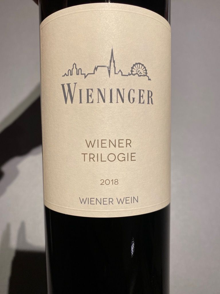 2018 Wieninger Wiener Trilogie, Austria, Wien - CellarTracker