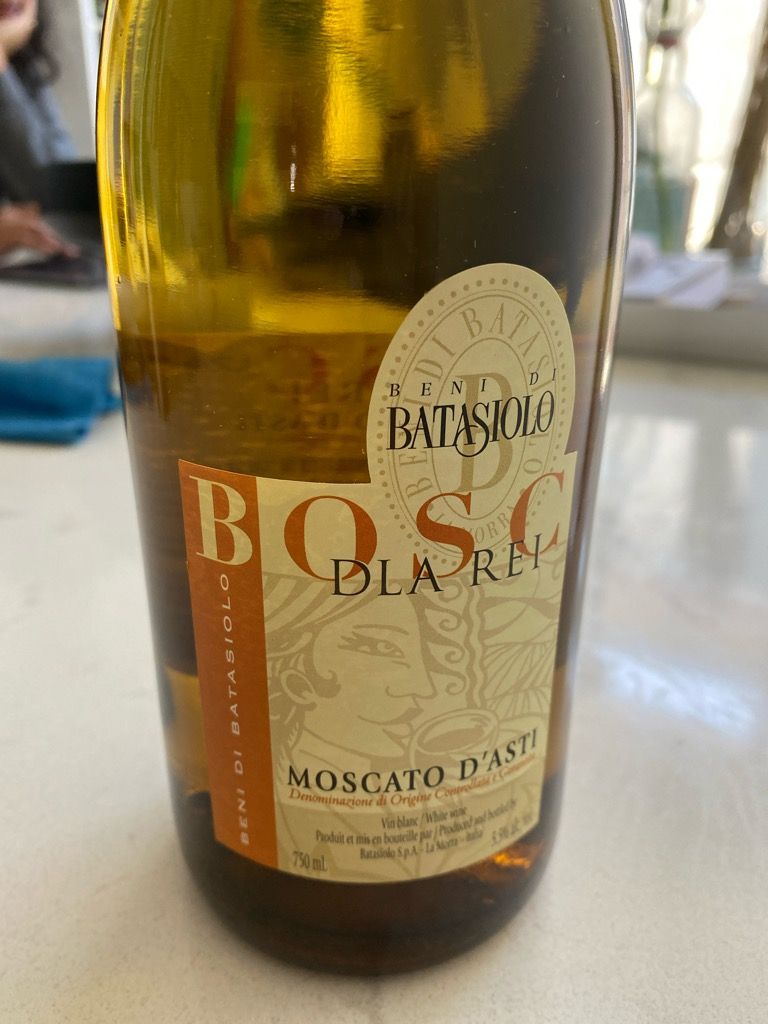 2022 Beni di Batasiolo Moscato d'Asti Bosc dla Rei, Italy, Piedmont ...