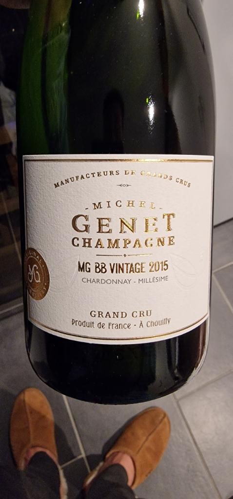 2017 Michel Genet Chardonnay Champagne Grand Cru MG BB Vintage, France ...