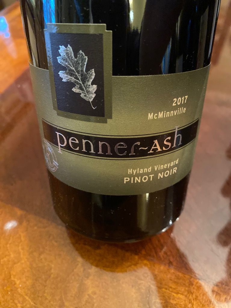 2017 Penner-Ash Pinot Noir Hyland Vineyard, USA, Oregon, Willamette ...